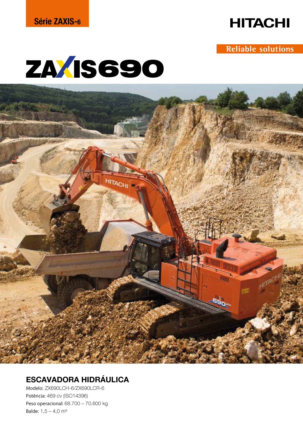 Hitachi ZX690-6 - Catálogo - Moviter